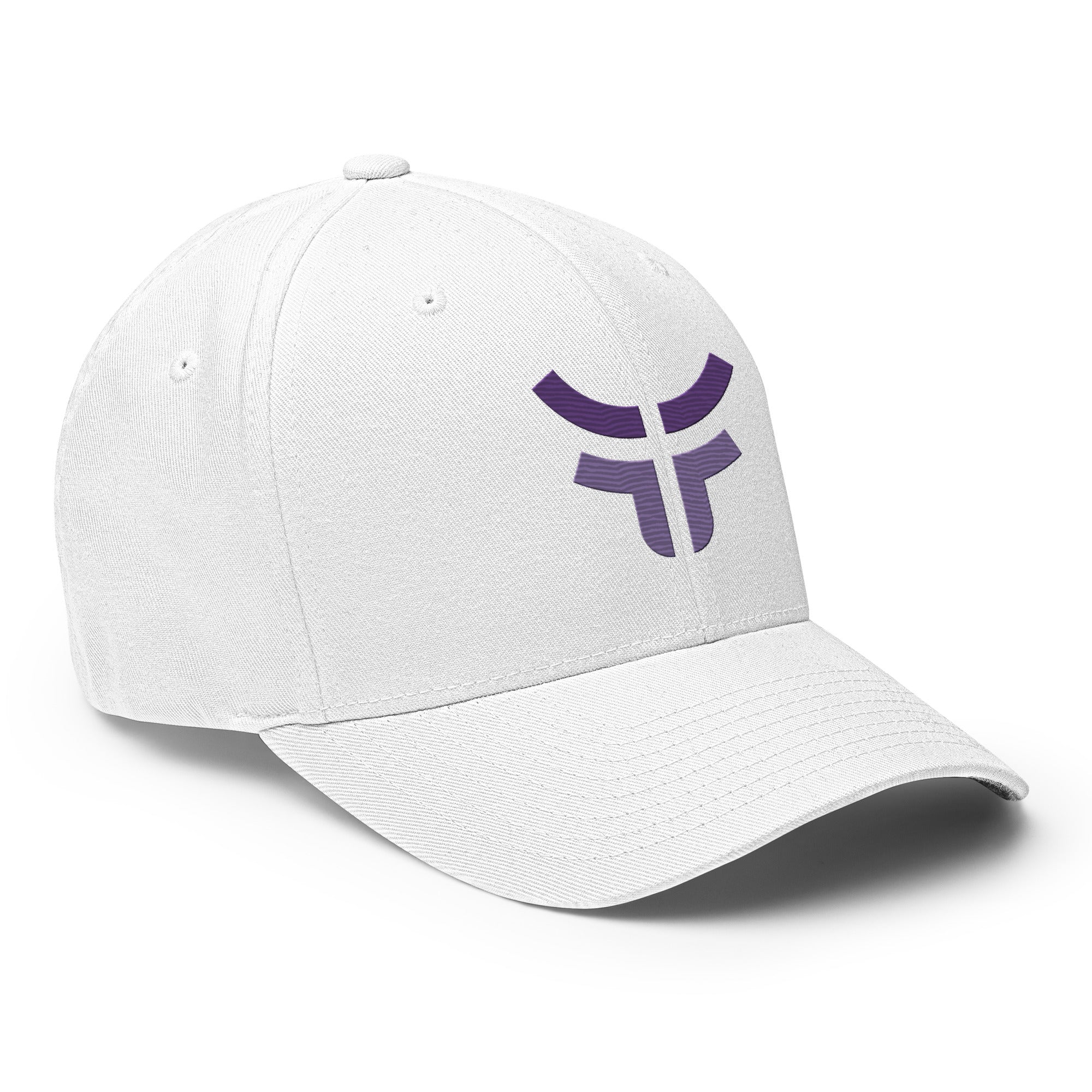 Fearless Logo - White Structured Twill Cap – Fearless Sports